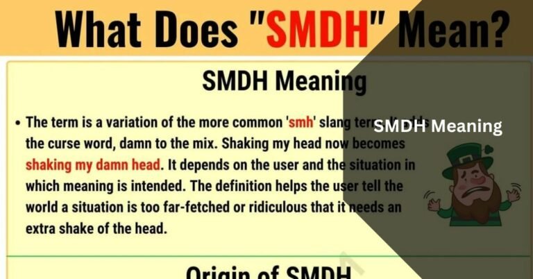 SMDH Meaning Explained: A Comprehensive Guide